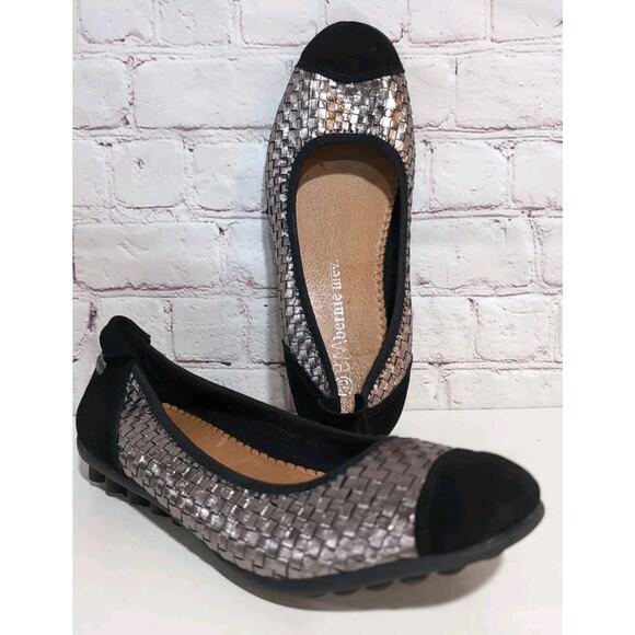 bernie mev. | Shoes | Bernie Mev Bella Me Size 39 Us 9 Pewter Metallic ...